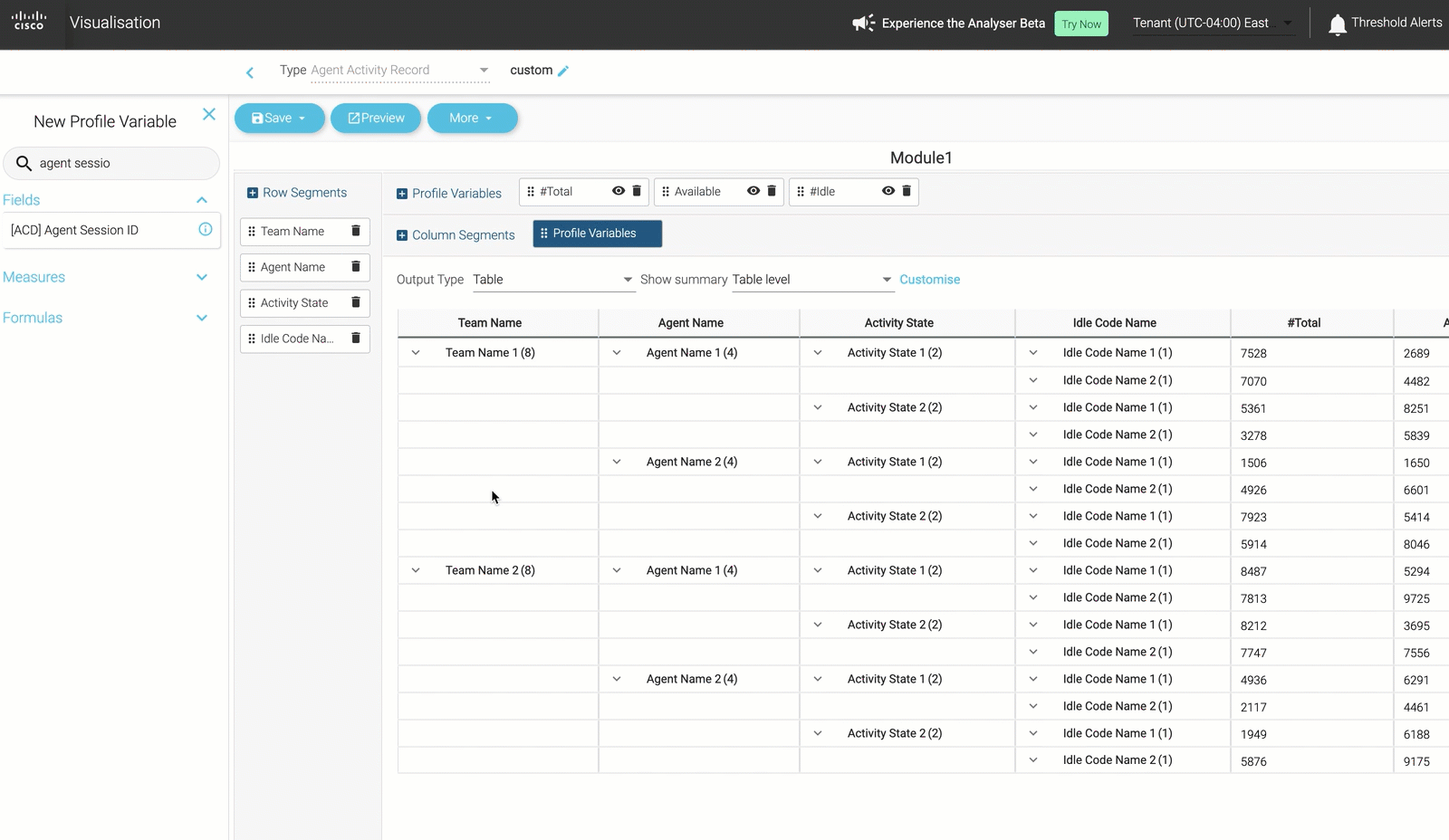 Reporting Experience - LAB-2353 - Webex Contact Center Lab Data ...