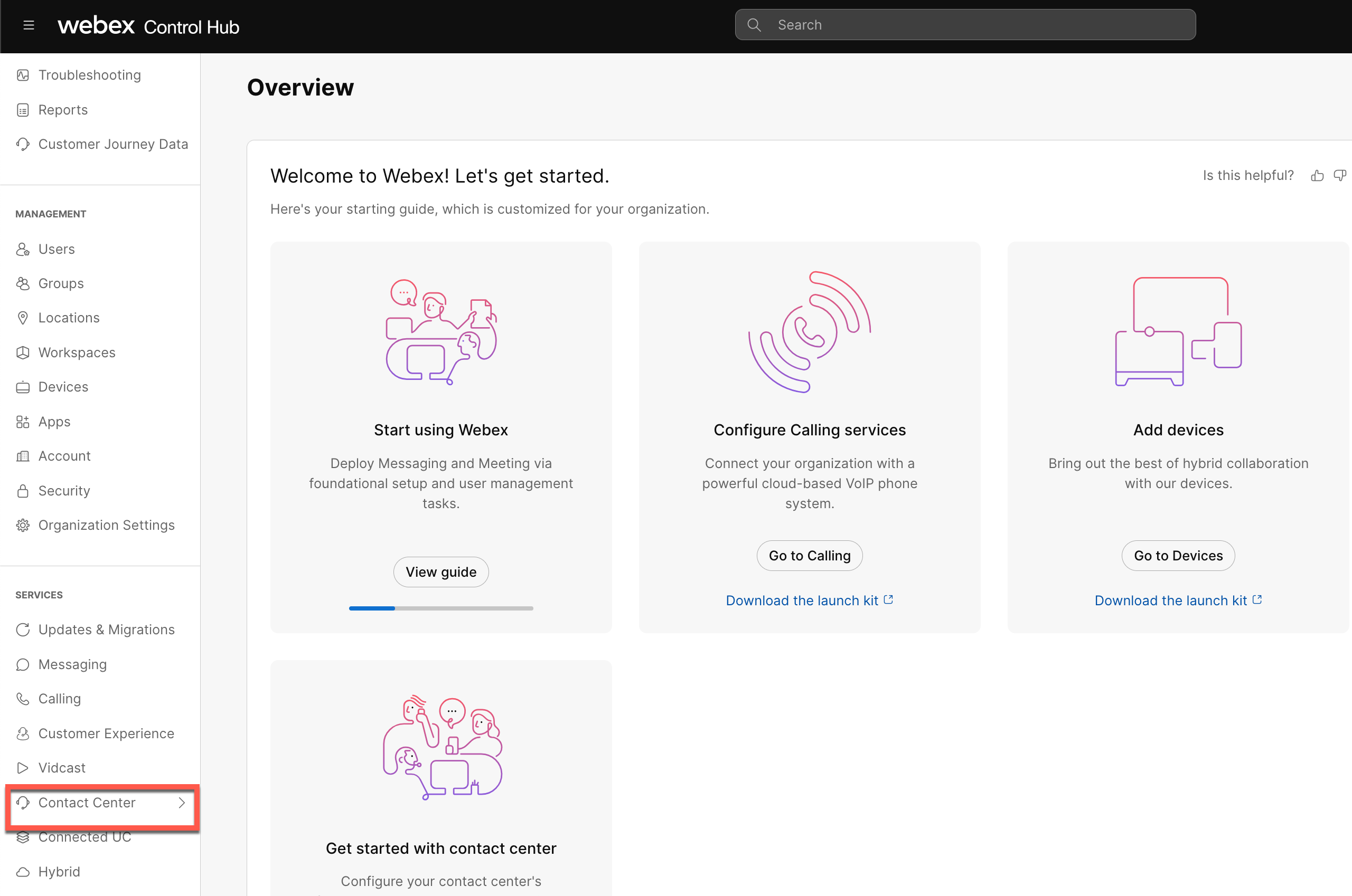 Reporting Experience - LAB-2353 - Webex Contact Center Lab Data ...
