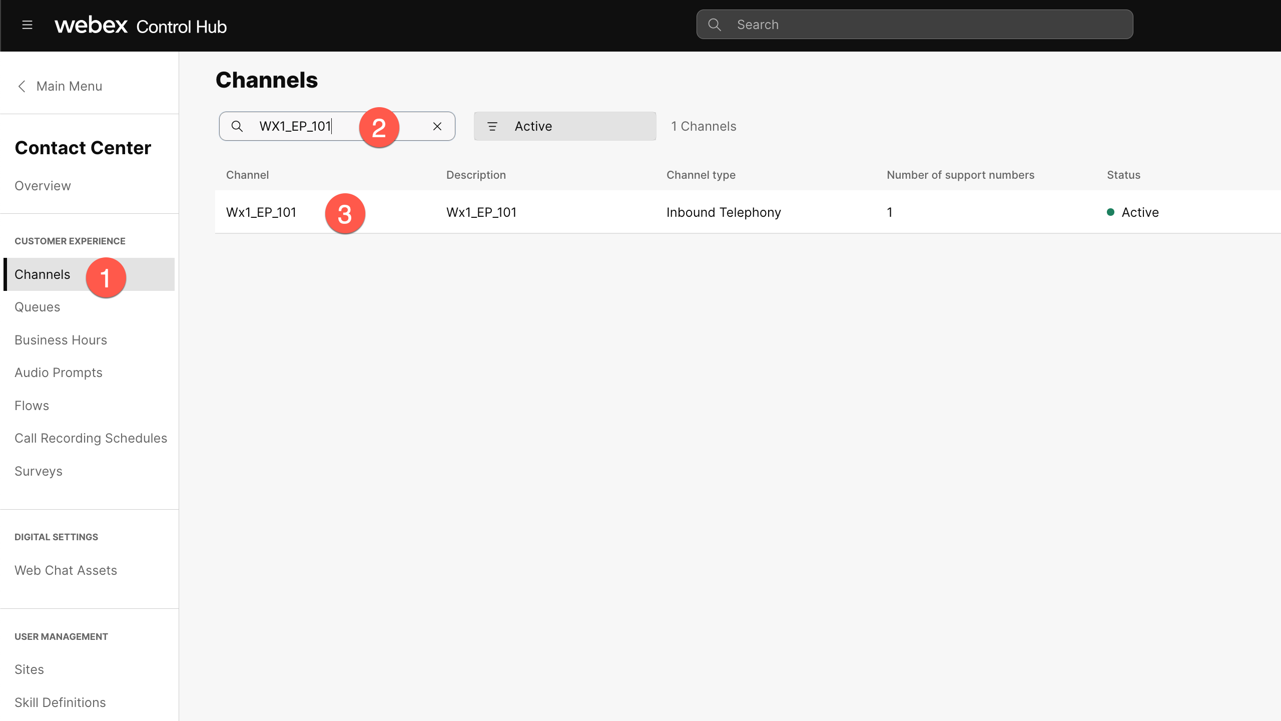 Reporting Experience - LAB-2353 - Webex Contact Center Lab Data ...