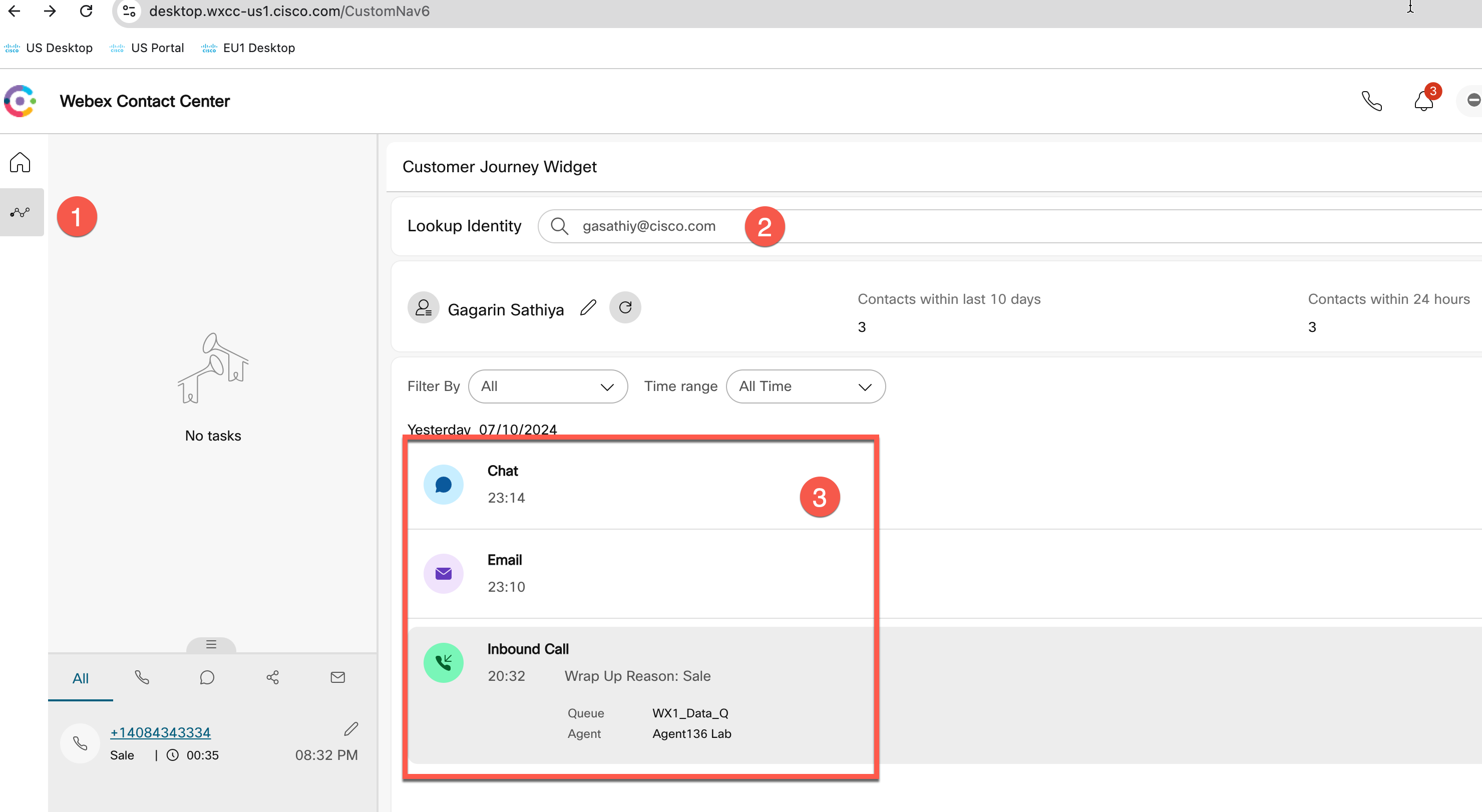 Reporting Experience - LAB-2353 - Webex Contact Center Lab Data ...