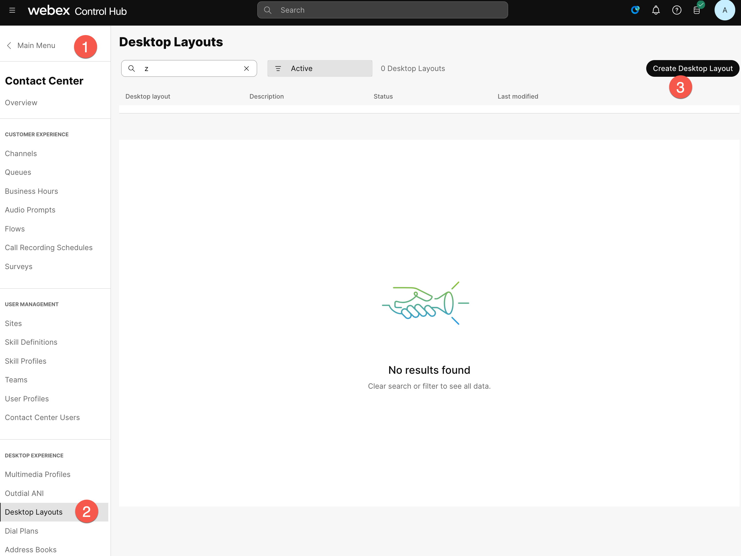 Reporting Experience - LAB-2353 - Webex Contact Center Lab Data ...